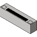 族库大师-VAV风口 Titus VBL - Vertical Basic Low Profile Cabinet , Revit 2018 ...