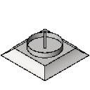 族库大师-VAV风口 Titus TMS(A)-FR - Fire Rated Square Diffuser, Generic, Revit ...